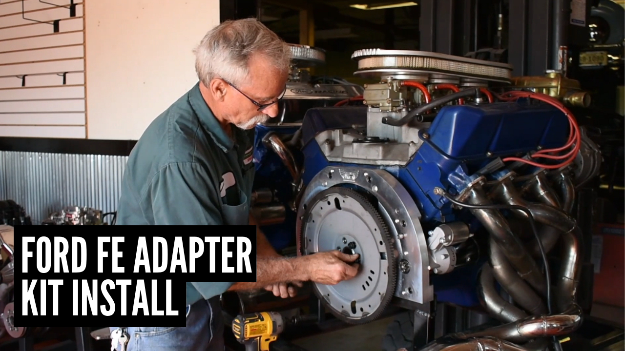 Ford FE Transmission Adapter Kit Installation — Speed Gems